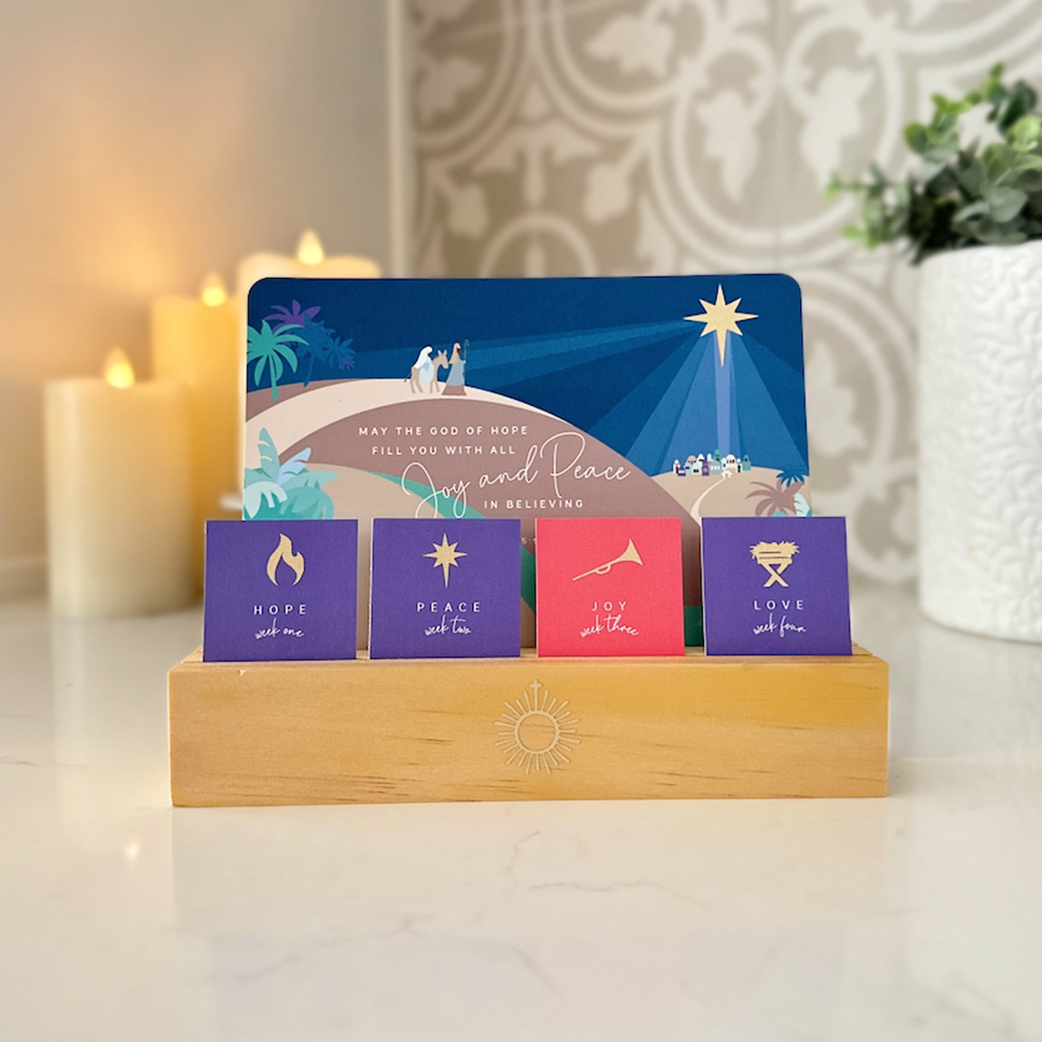 Advent Display Set – Be Still Prayer Space