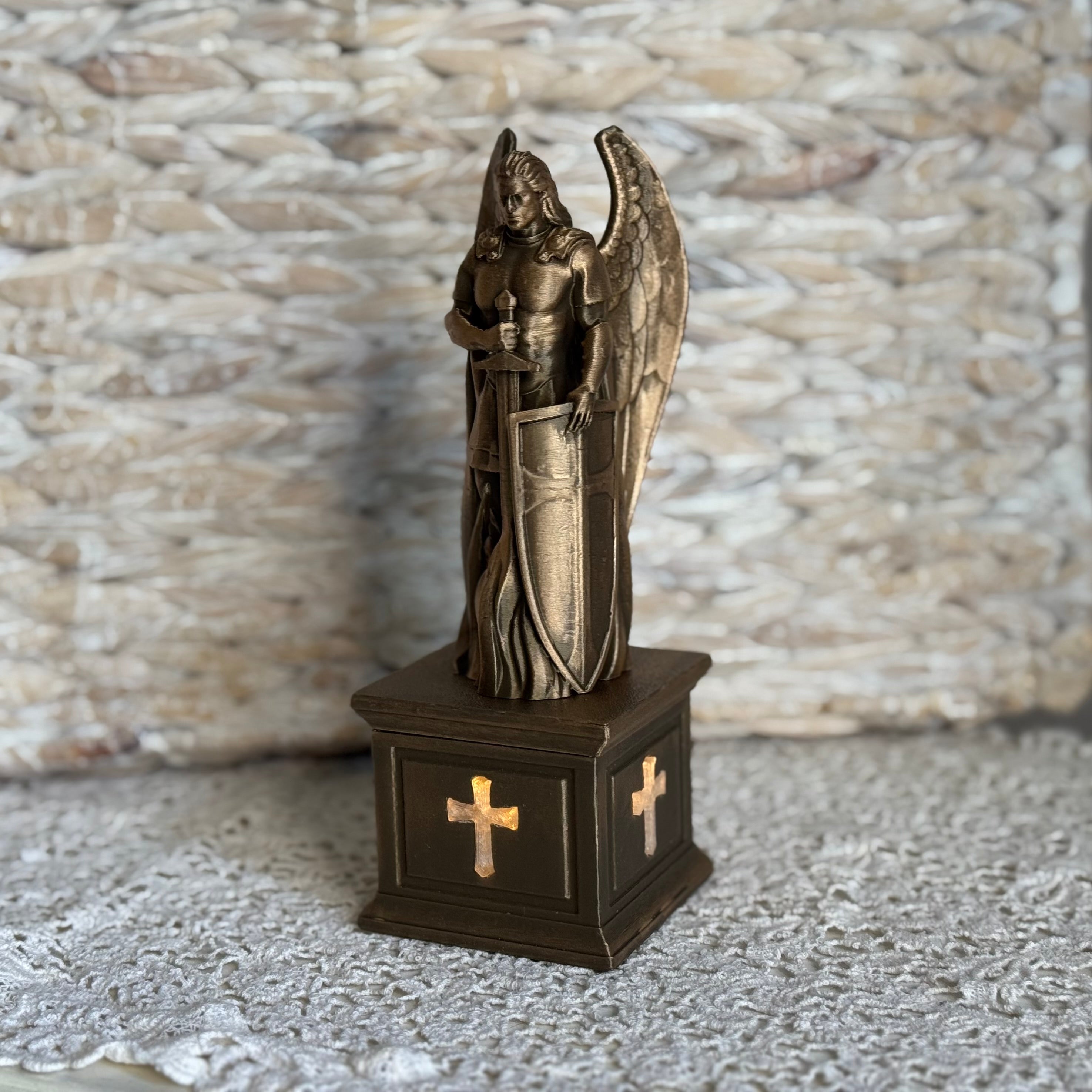 St. Michael Keepsake Box – Be Still Prayer Space
