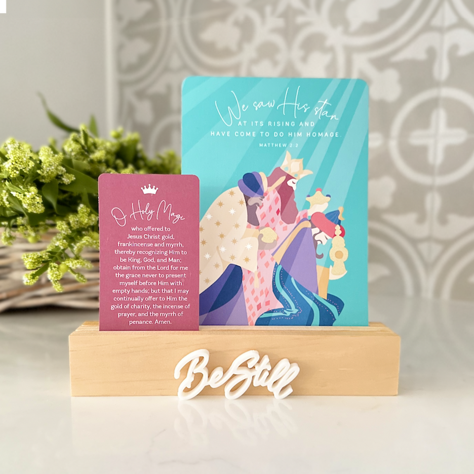 Epiphany Display Set – Be Still Prayer Space