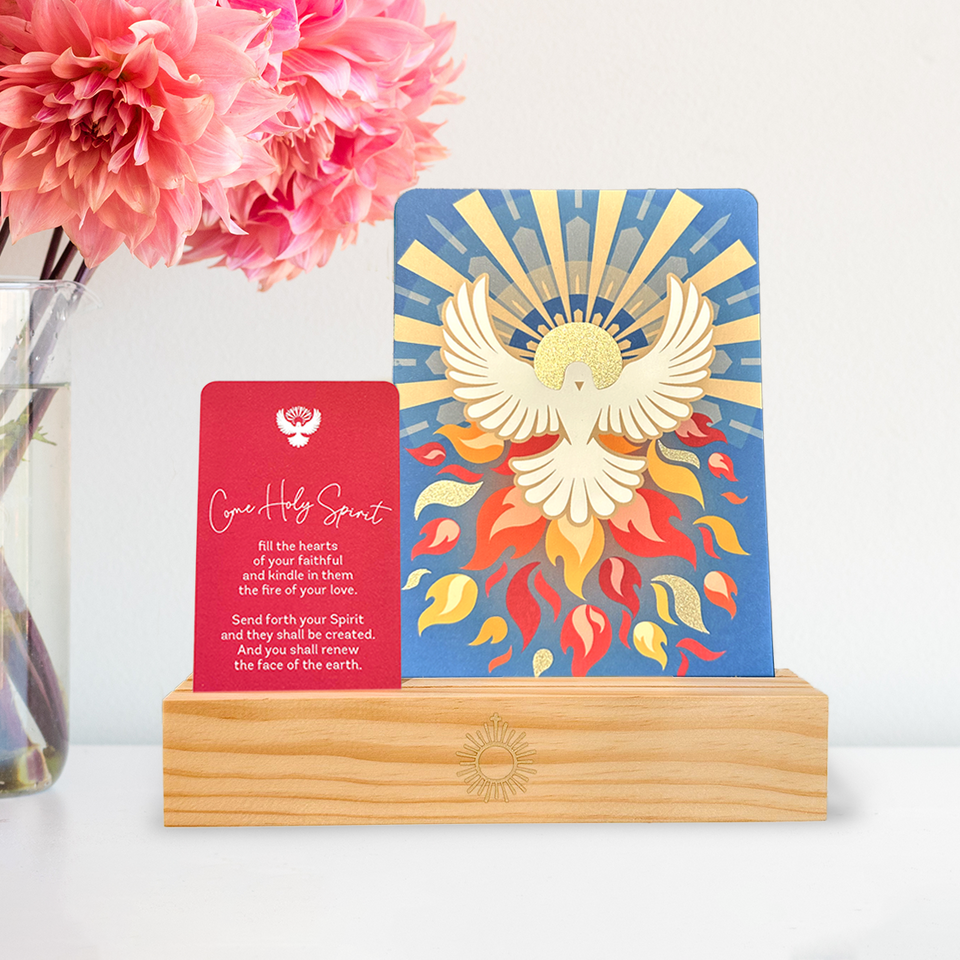 Confirmation Holy Spirit Prayer Block – Be Still Prayer Space