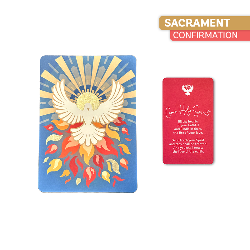 Confirmation Holy Spirit Prayer Block – Be Still Prayer Space