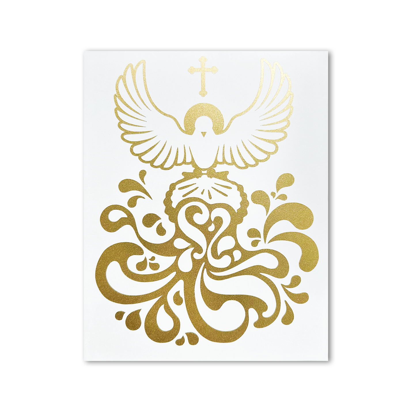 Baptism: Holy Spirit Dove and Water – Be Still Prayer Space