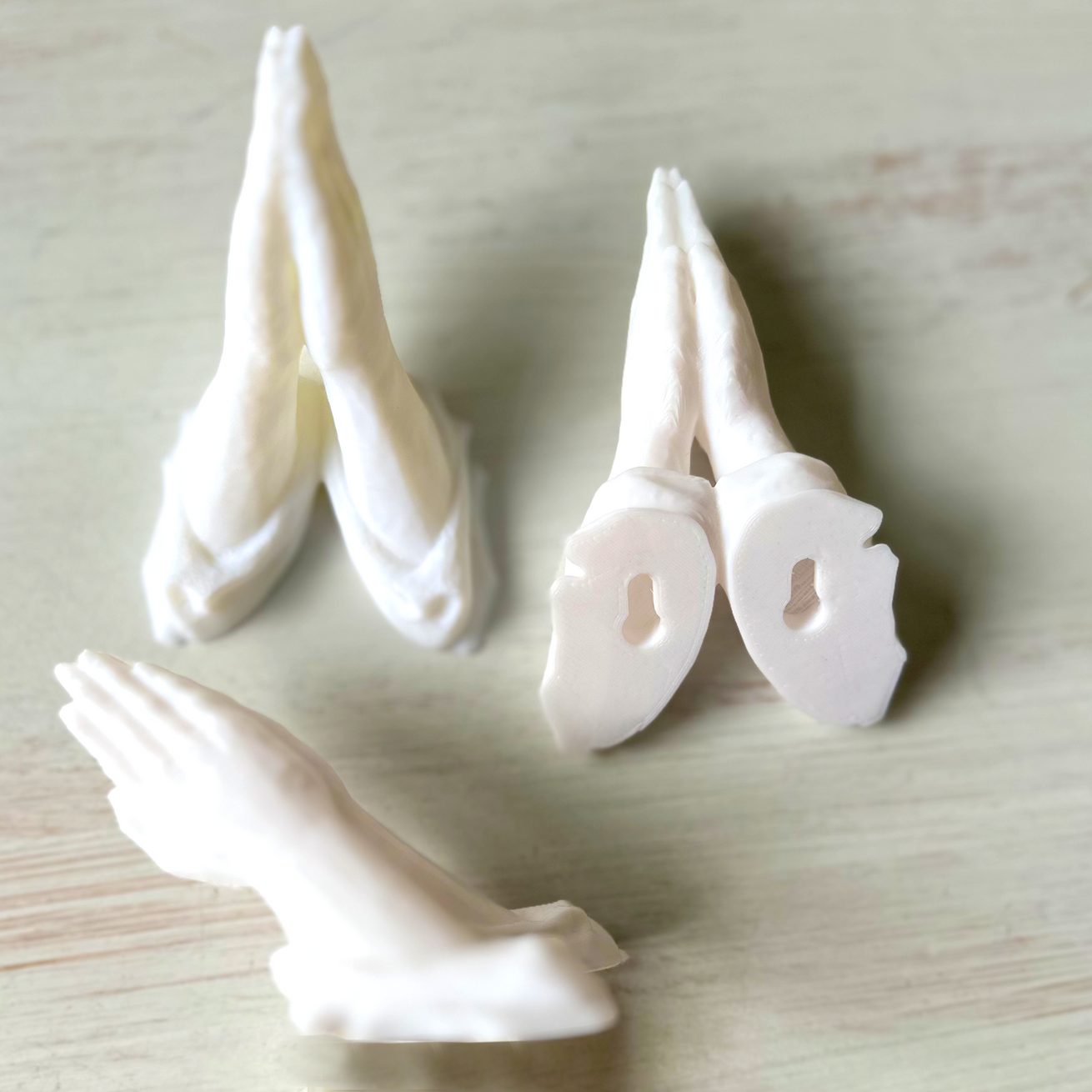 Prayer Hands Wall Holder – Be Still Prayer Space