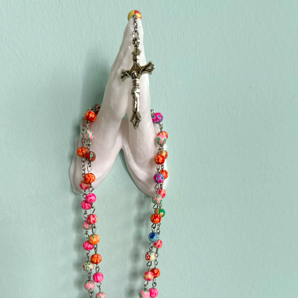 Prayer Hands Wall Holder – Be Still Prayer Space